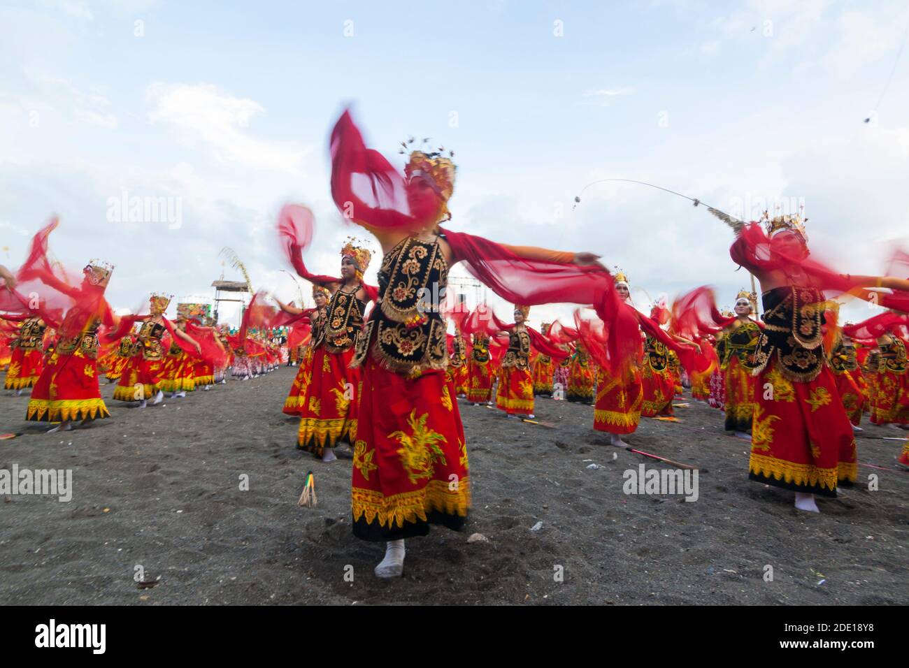 Gandrung dance festival Stock Photo - Alamy