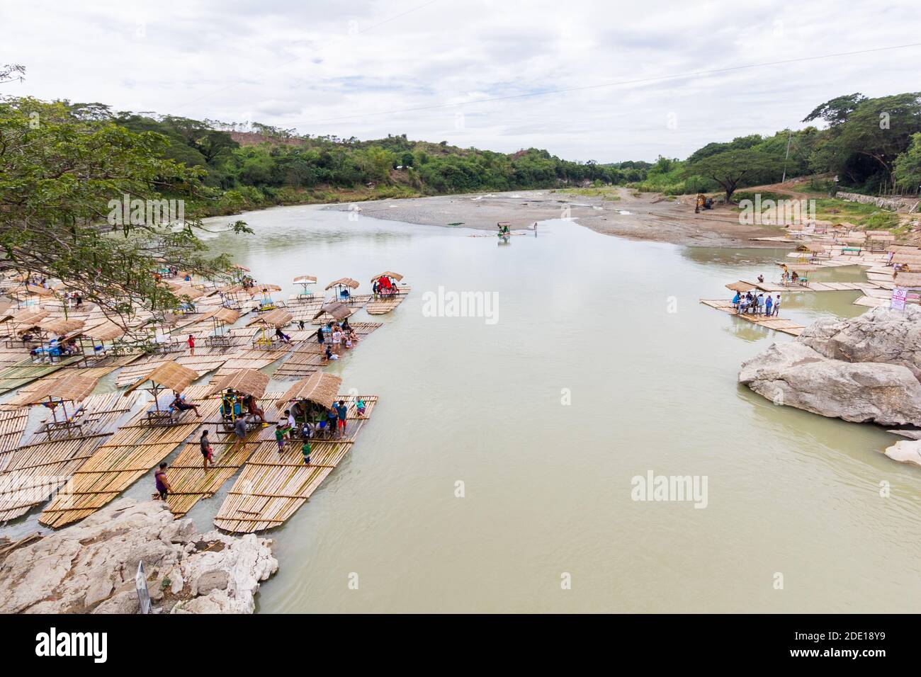 Riverine landscape of Minalungao National Park in Nueva Ecija ...