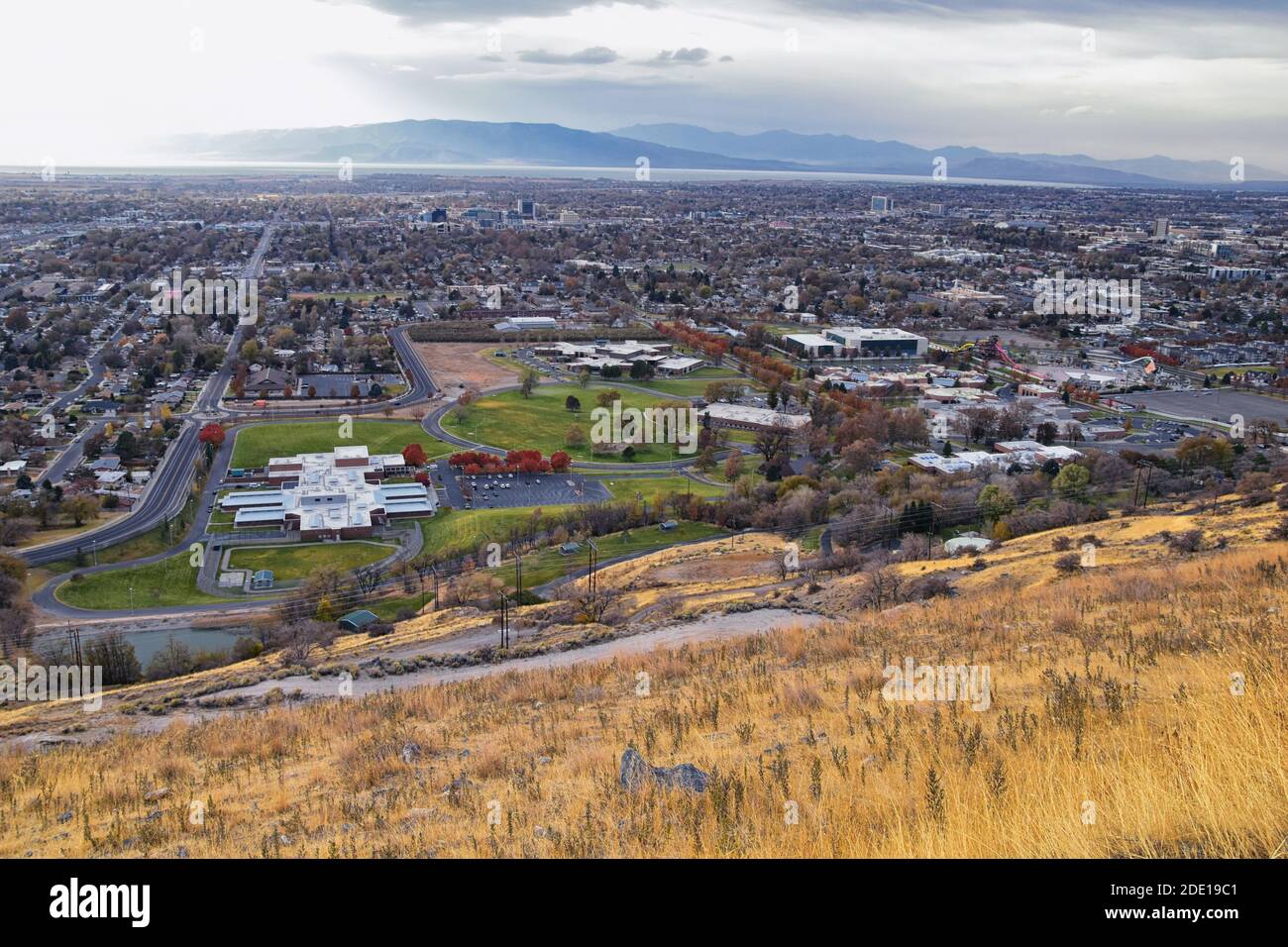 Utah State Hospital, Provo Landscape views from the Bonneville ...
