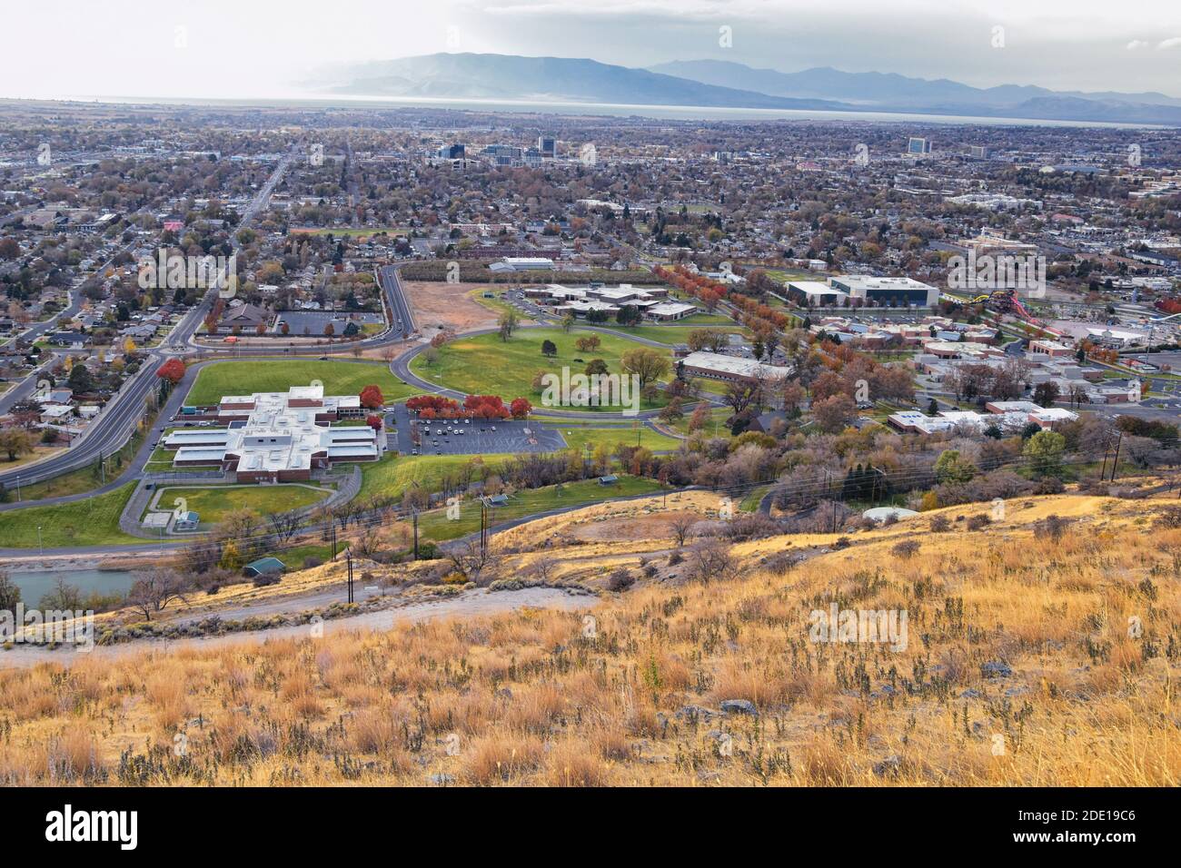 Utah State Hospital, Provo Landscape views from the Bonneville ...