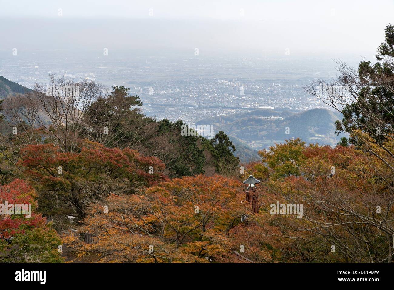 General view of Shonan area, view from Ōyama Afuri Jinja Shrine, Mt ...