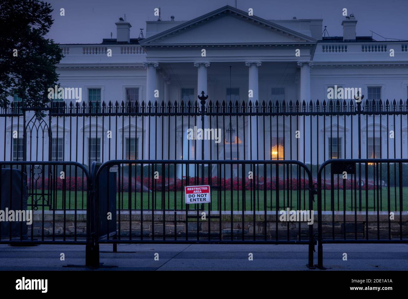 The white house dc gate hi-res stock photography and images - Alamy