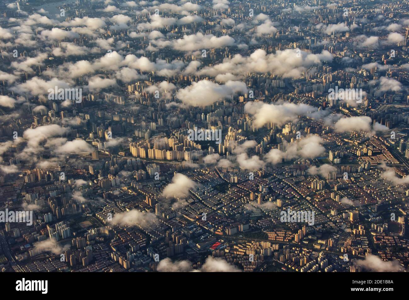 Aerial view of Shanghai, China Stock Photo - Alamy