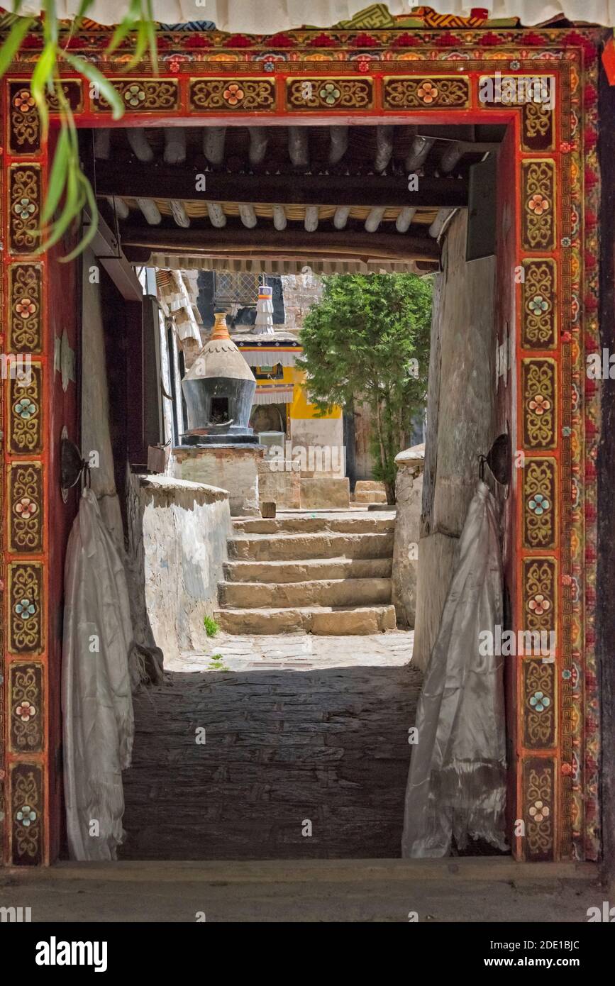 Sera Monastery, one of the great three Gelug university monasteries of ...