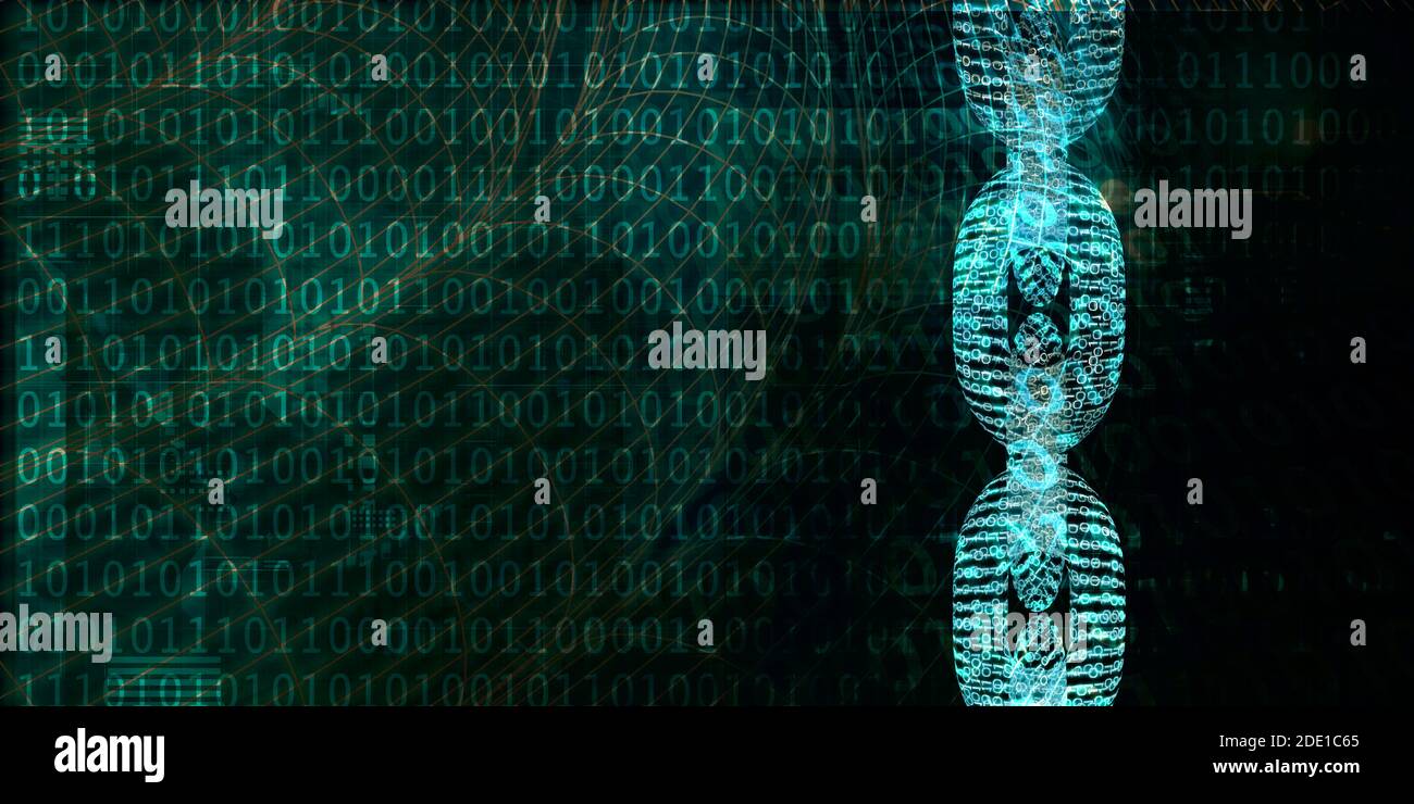 Binary Code Background as a Art Concept Stock Photo - Alamy