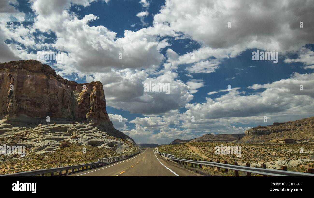 Road trip to Utah Stock Photo - Alamy
