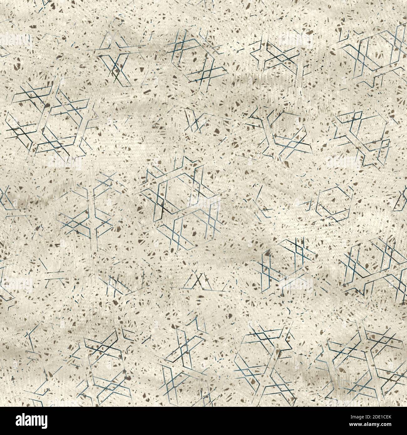 Chic formal grungy geo texture seamless pattern Stock Photo - Alamy