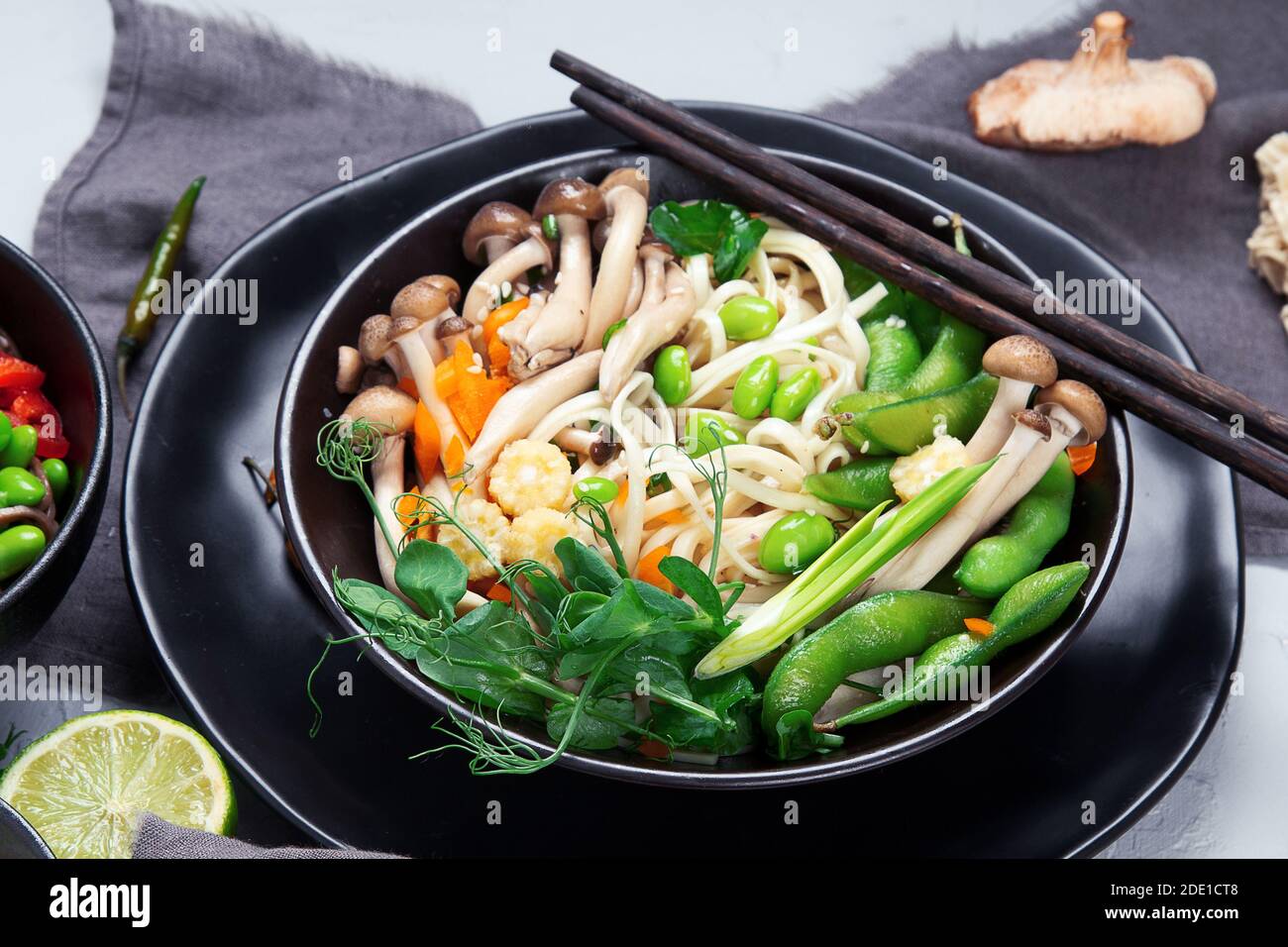 Various of asian meals. Asian food concept. Chinese or Thai cuisine ...