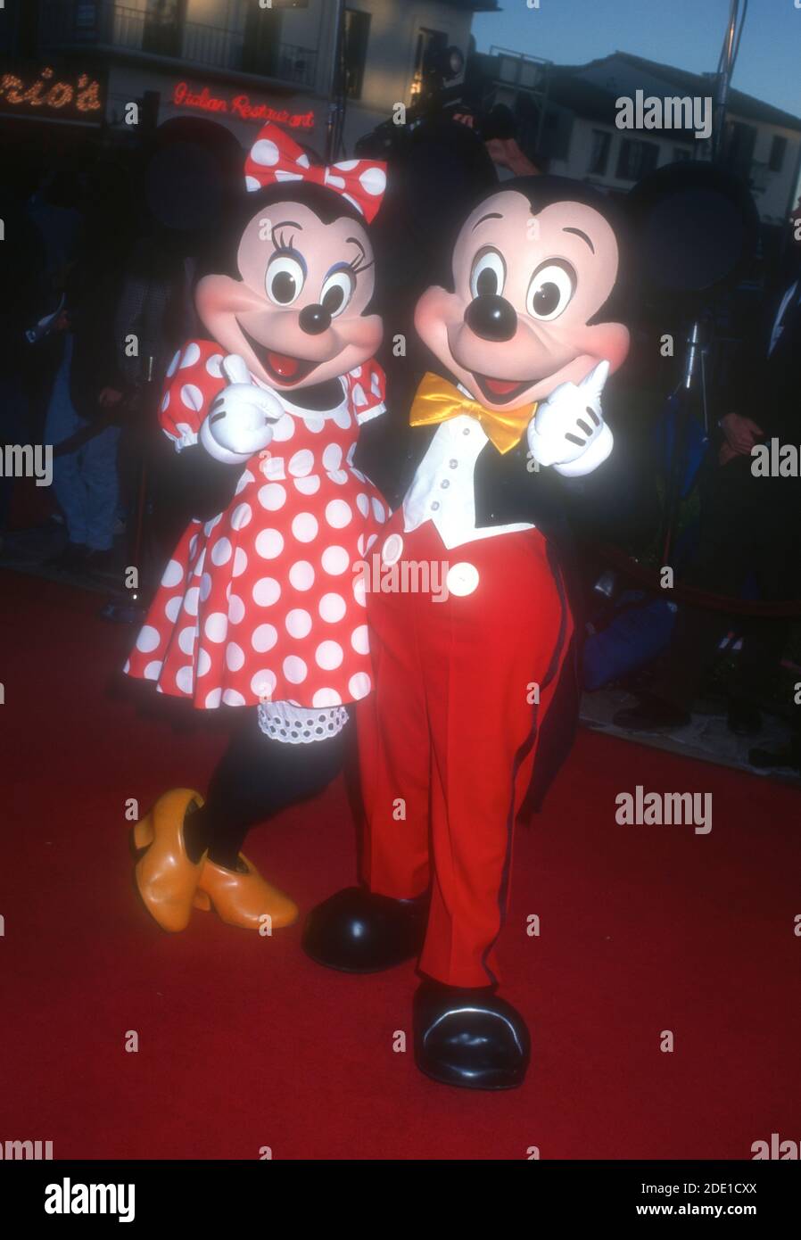 Westwood, California, USA 18th April 1996 Minnie Mouse and Mickey Mouse ...