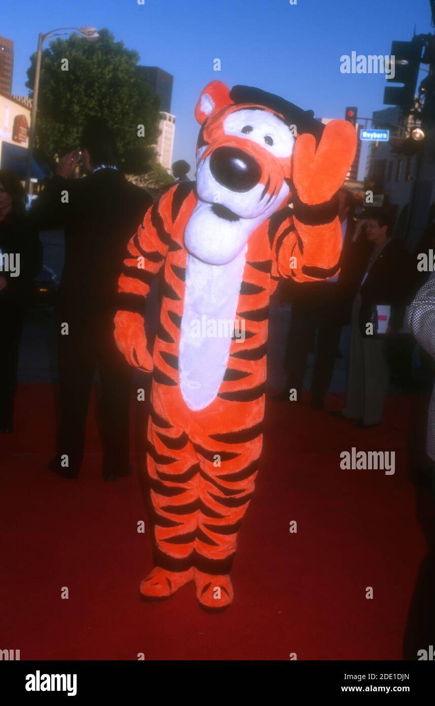Westwood, California, USA 18th April 1996 Tigger attends Disney's 'The ...