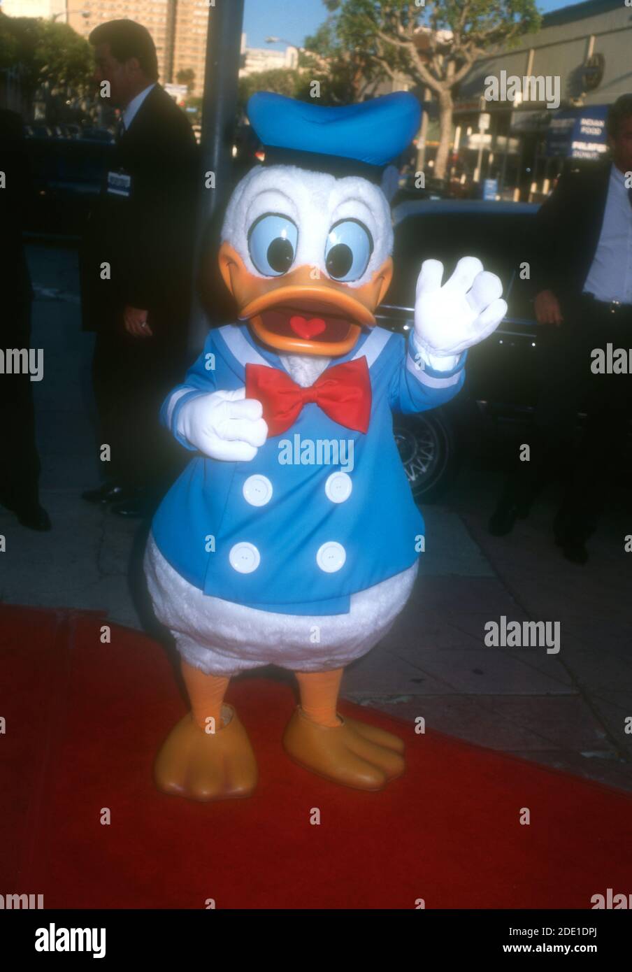 Westwood, California, USA 18th April 1996 Donald Duck attends Disney's ...
