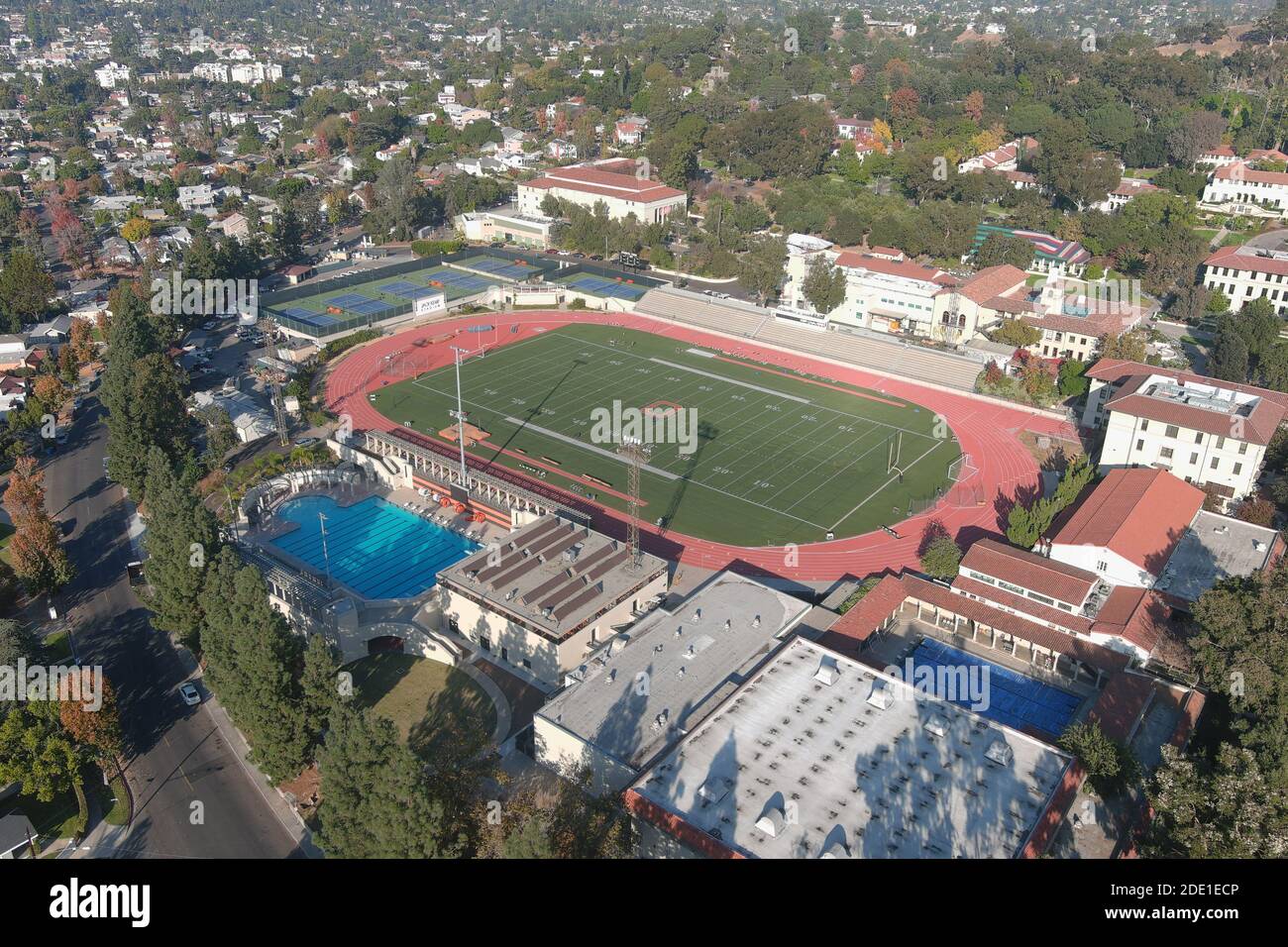 Los Angeles, United States. 24th Nov, 2020. A general view of the track ...