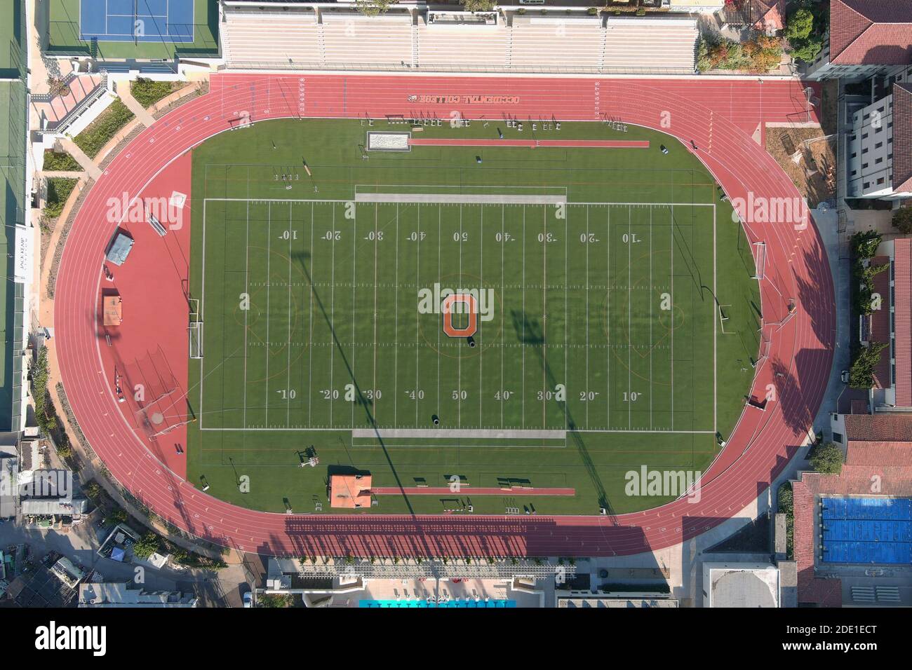 Los Angeles, United States. 24th Nov, 2020. A general view of the track ...
