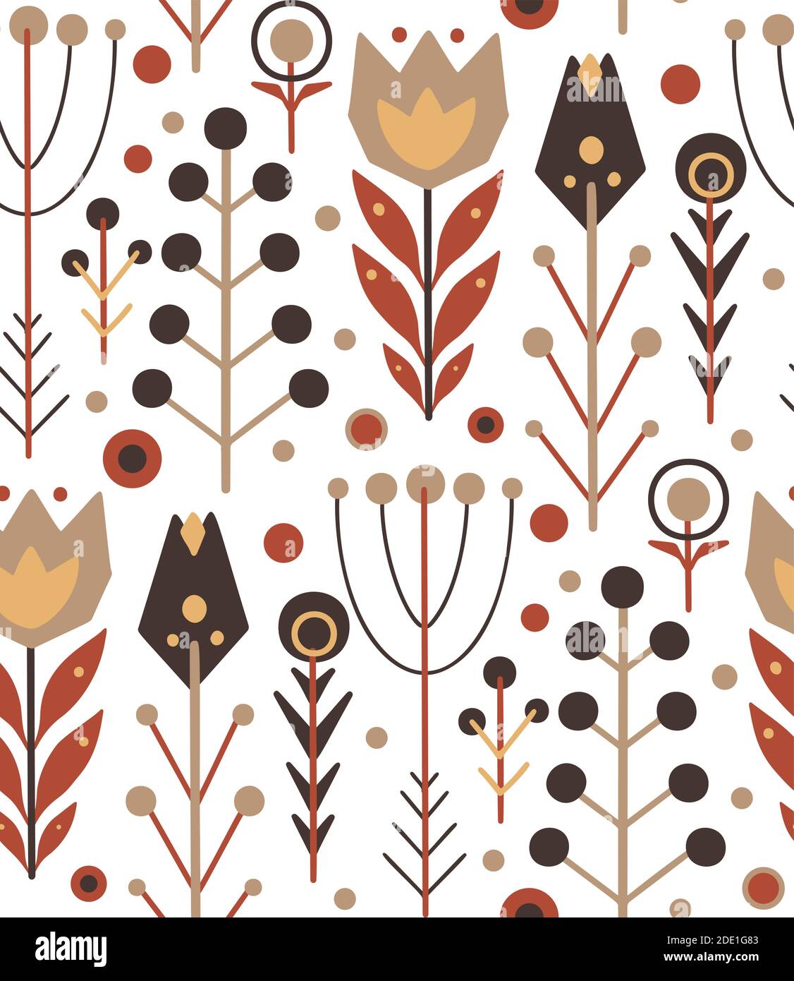 Native meadow flower Stock Vector Images - Alamy