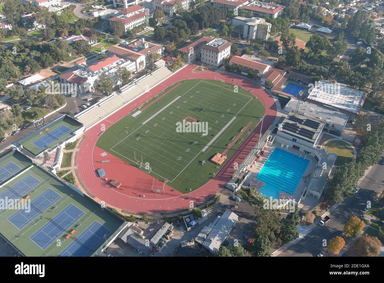 Los Angeles, United States. 24th Nov, 2020. A general view of the track ...