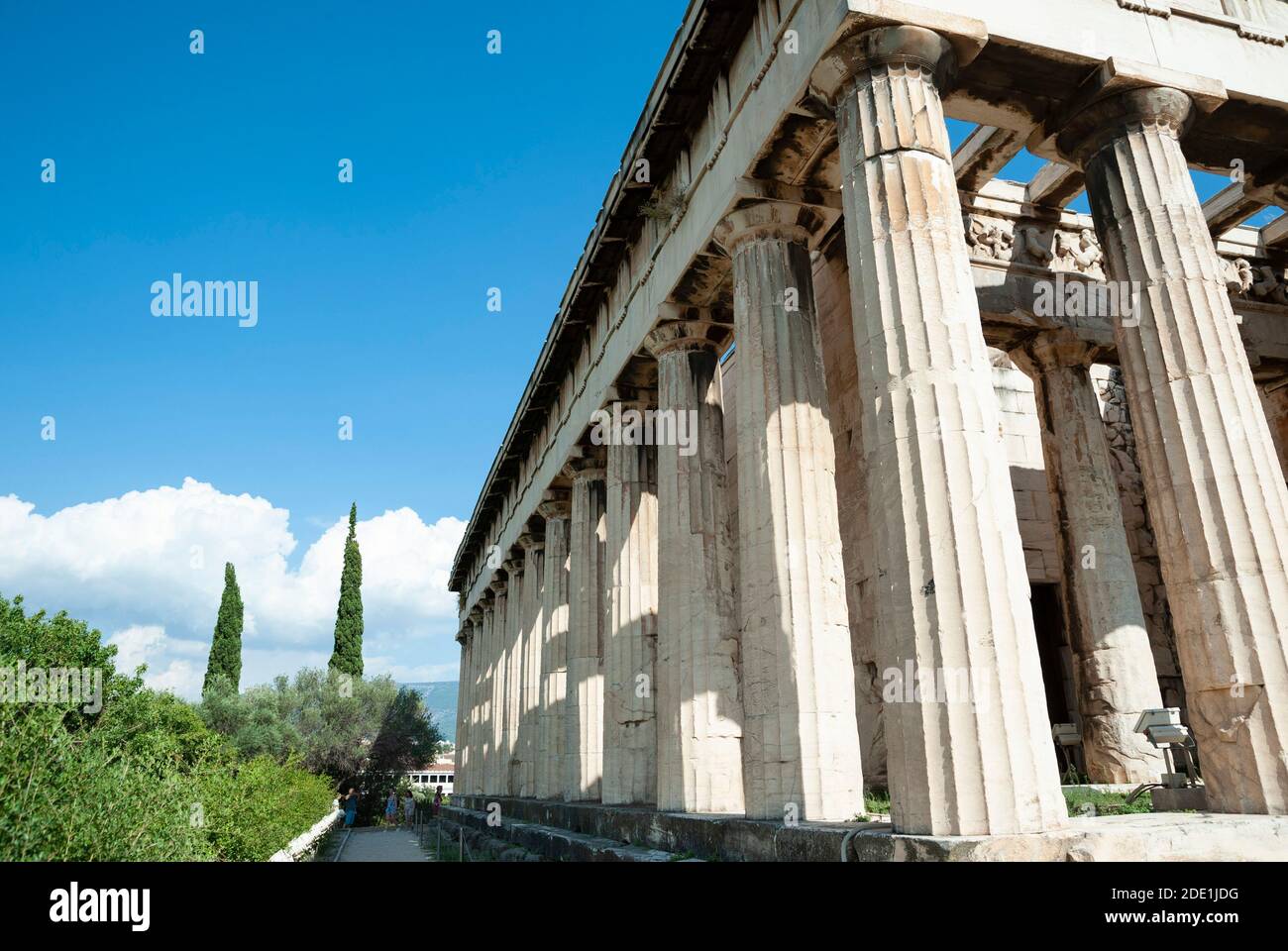 Temple of Hephaestus, god of fire, metal work and craftmanship, Athens ...