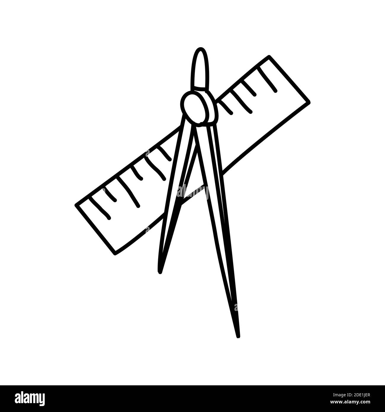 Geometry Outline Hand Drawn Icon Set Vector Stock Vector Image & Art ...