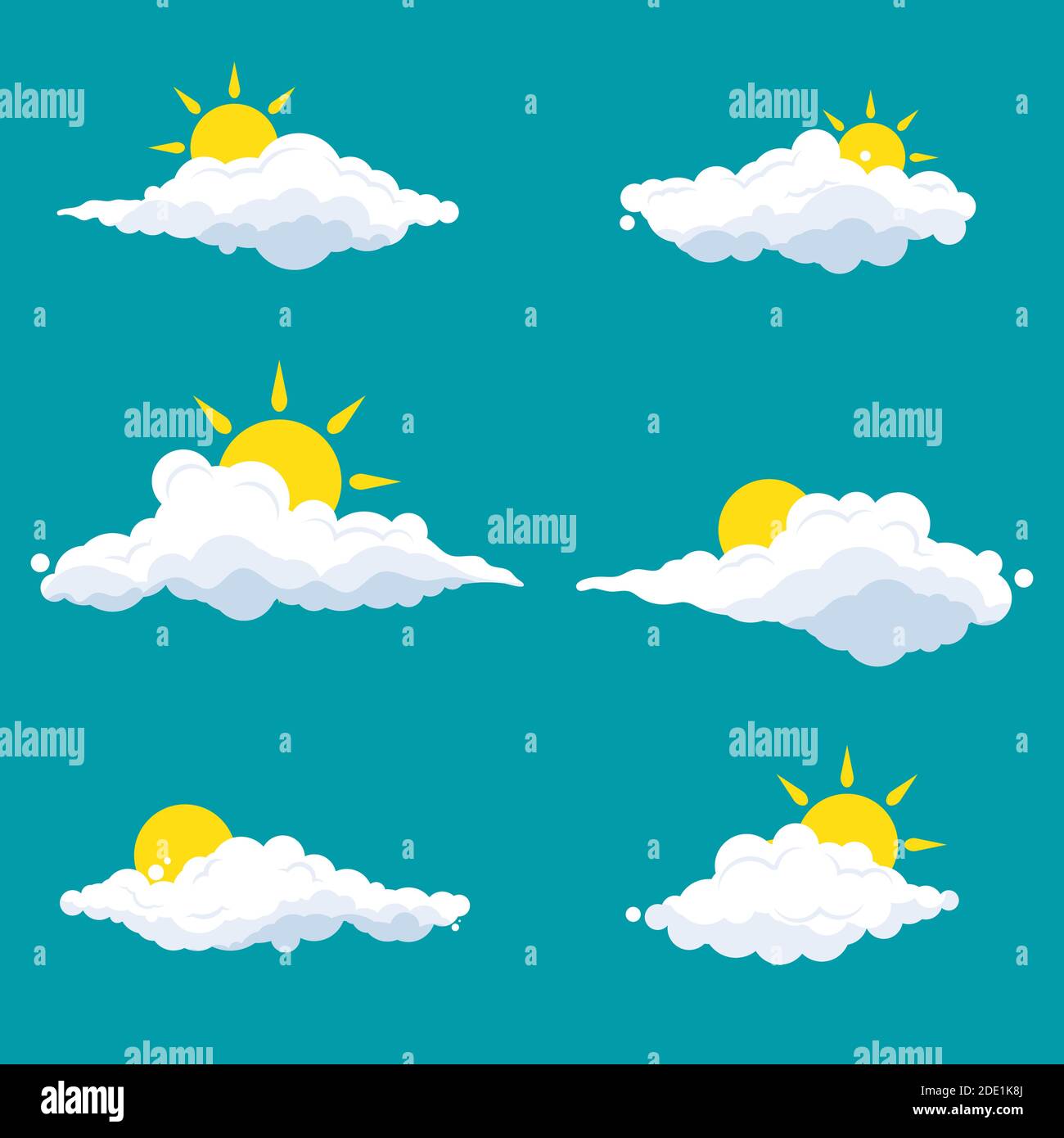 Cloud cartoon Vector design illustration Template Stock Vector Image ...