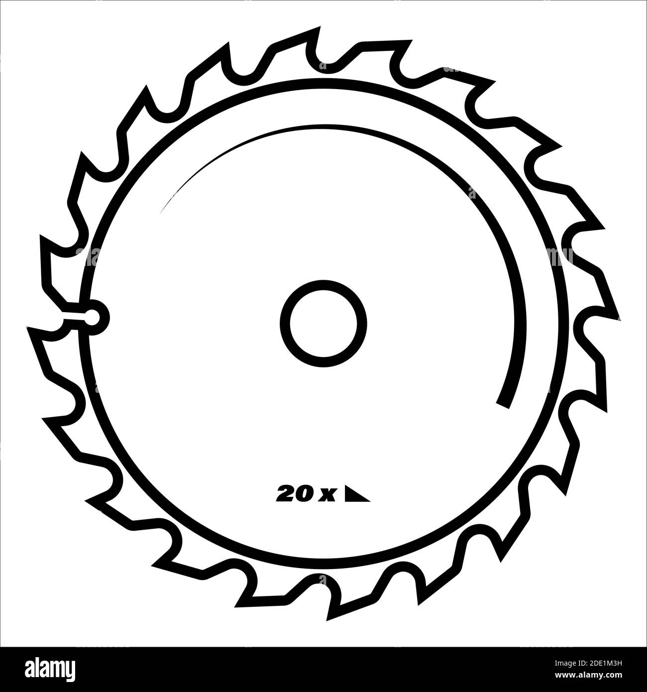 Saw tooth design Black and White Stock Photos & Images - Alamy