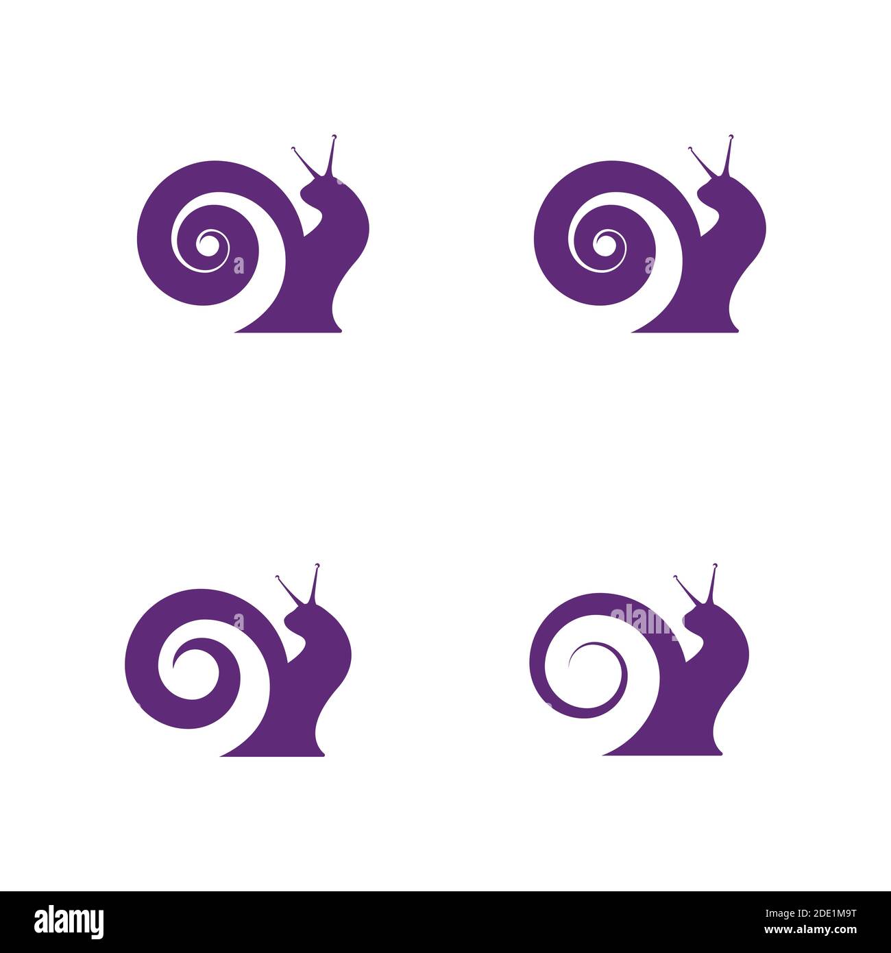 Snail Vector icon design illustration Template Stock Vector Image & Art ...