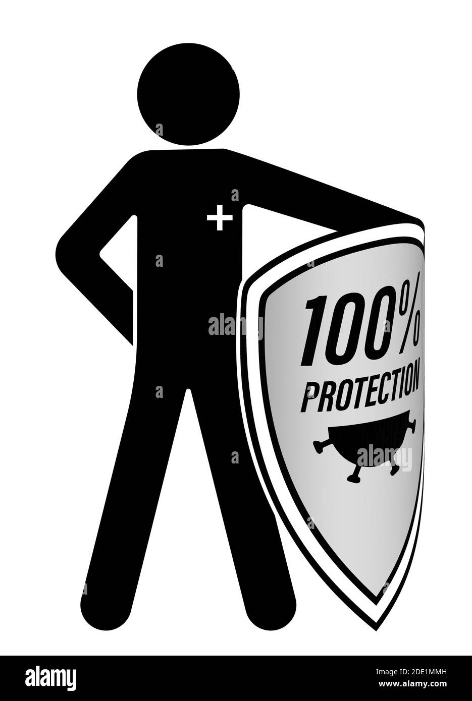 Covid19 cartoon Black and White Stock Photos & Images - Alamy