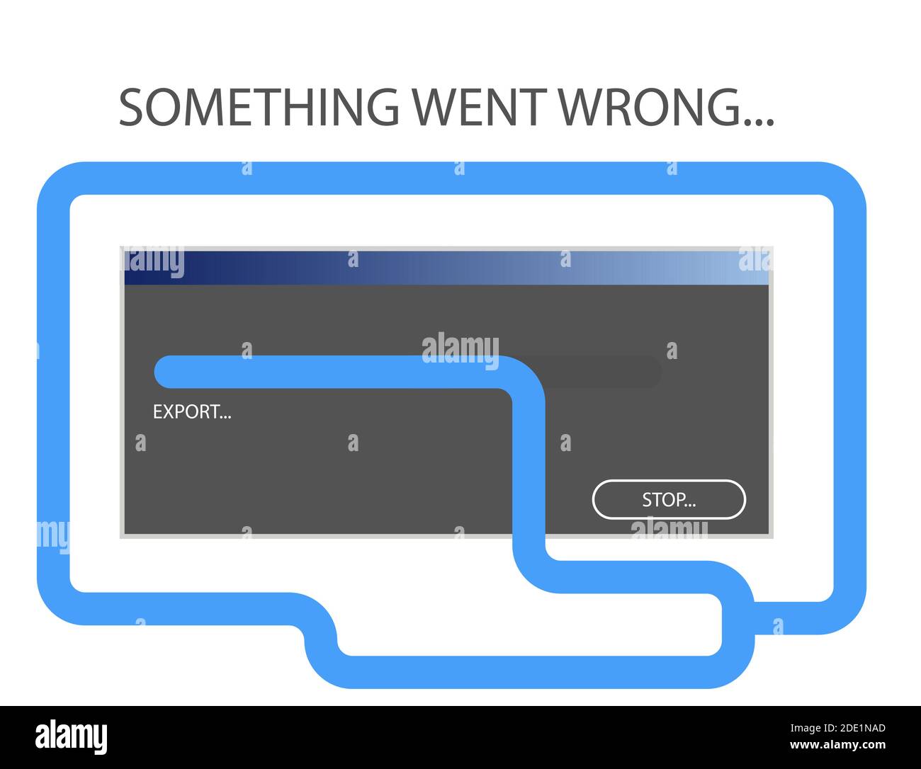 Simple square maze isolated on Stock Vector Images - Alamy