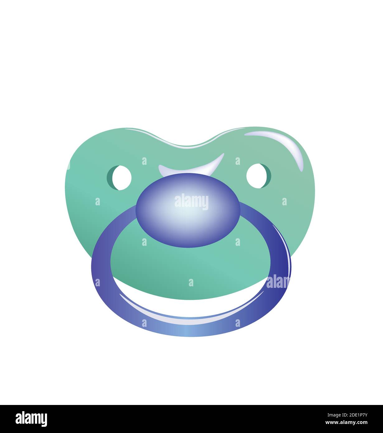 Child pacifiers Stock Vector Images - Alamy