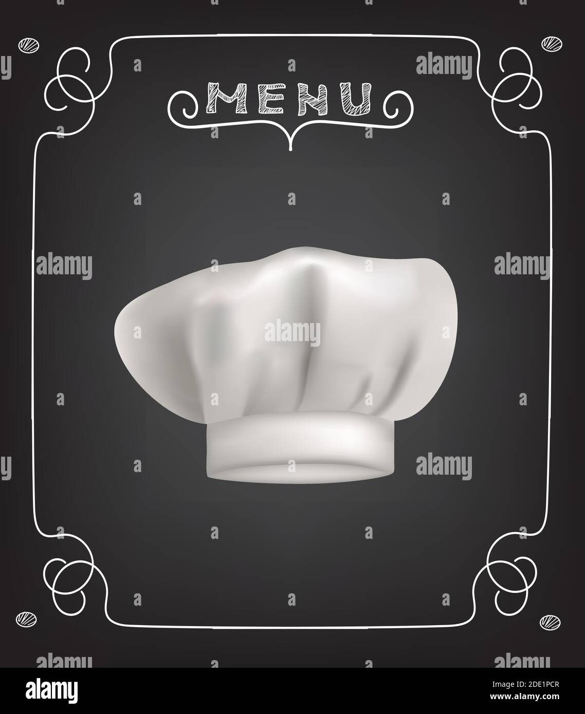 Realistic chef hat hi-res stock photography and images - Alamy