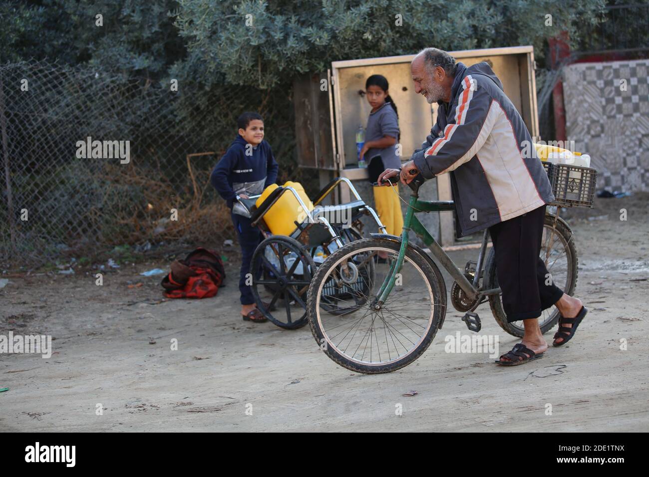November 27, 2020, Al-Nuseirat Refugee Camp, The Gaza Strip, Palestine ...