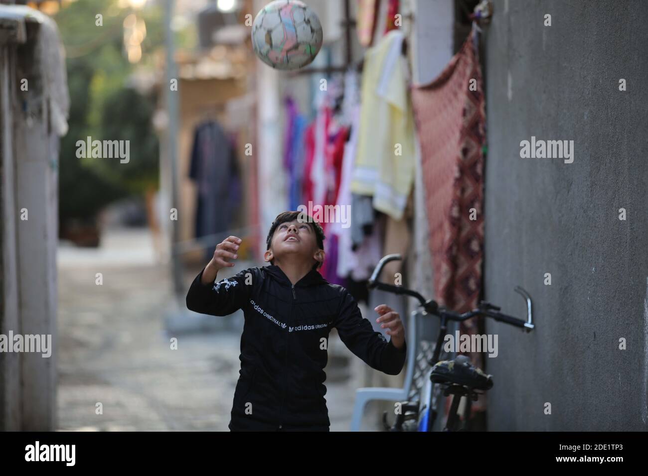 November 27, 2020, Al-Nuseirat Refugee Camp, The Gaza Strip, Palestine ...