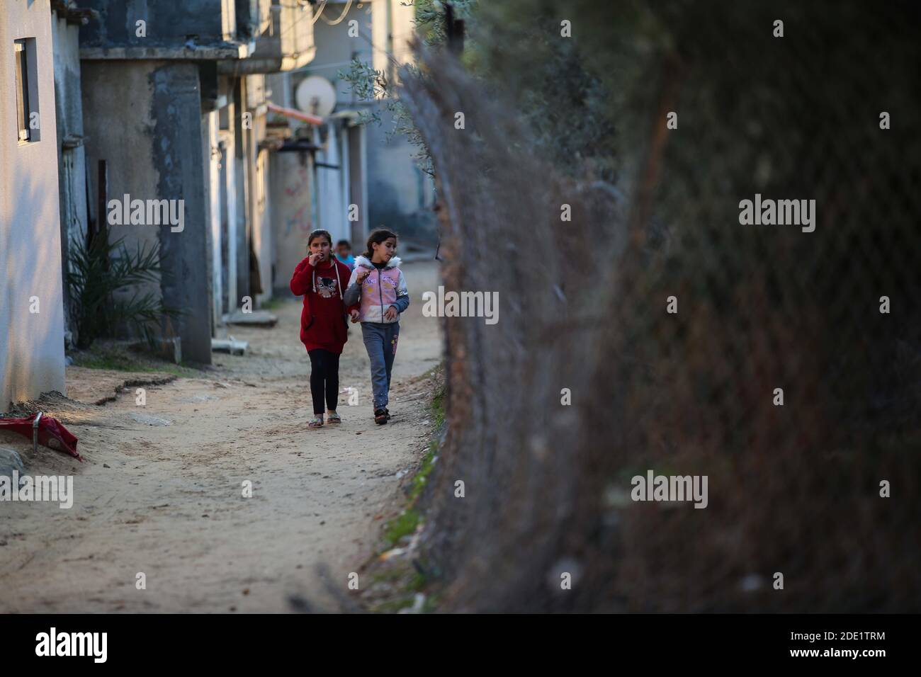 Al-Nuseirat Refugee Camp, The Gaza Strip, Palestine. 27th Nov, 2020 ...
