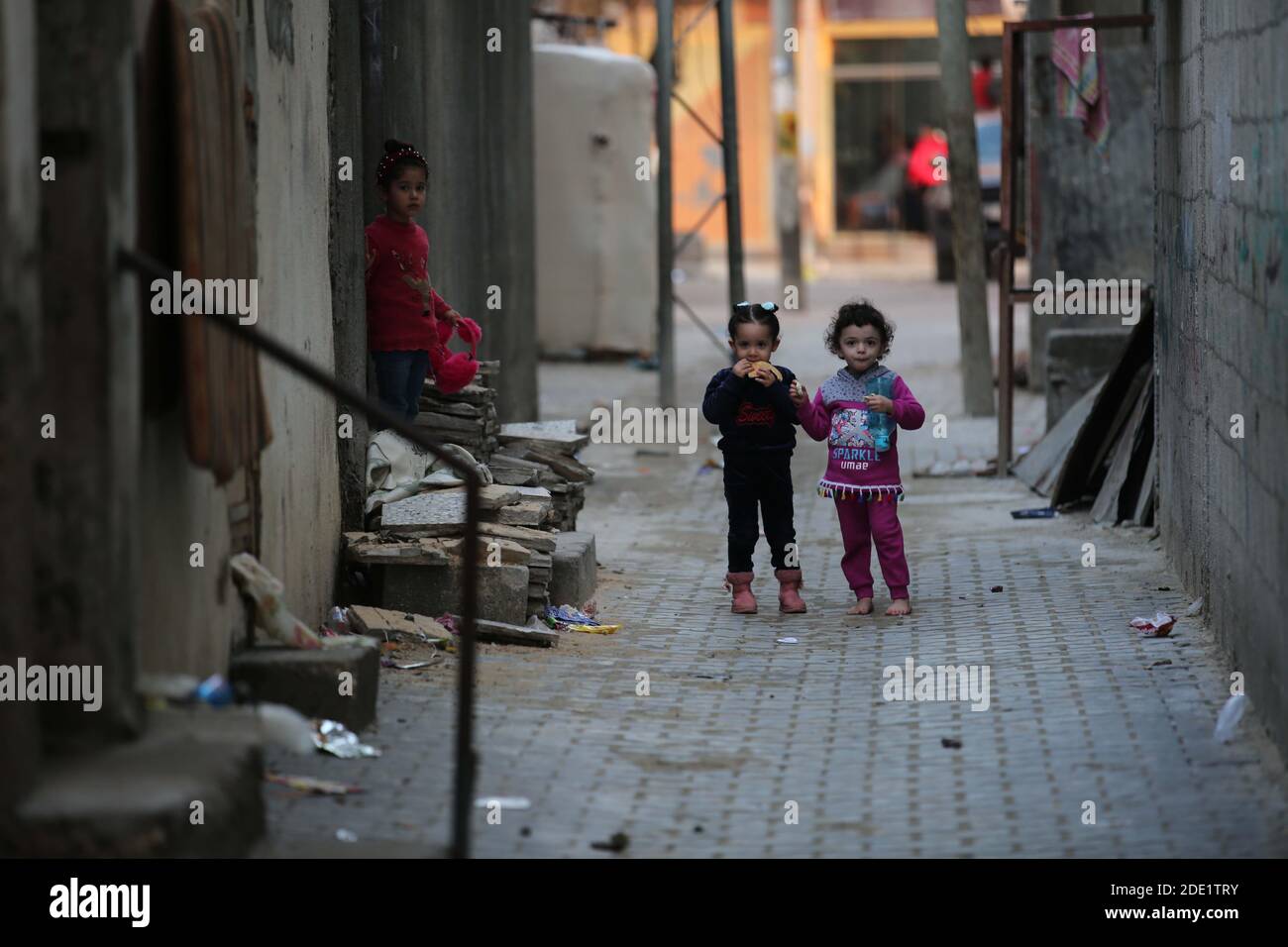 Al-Nuseirat Refugee Camp, The Gaza Strip, Palestine. 27th Nov, 2020 ...