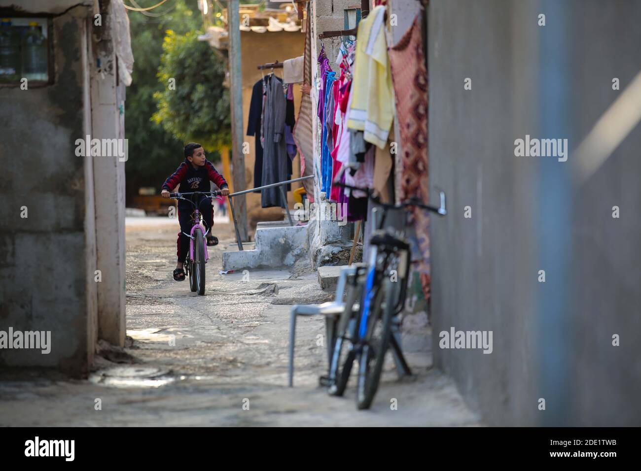 November 27, 2020, Al-Nuseirat Refugee Camp, The Gaza Strip, Palestine ...