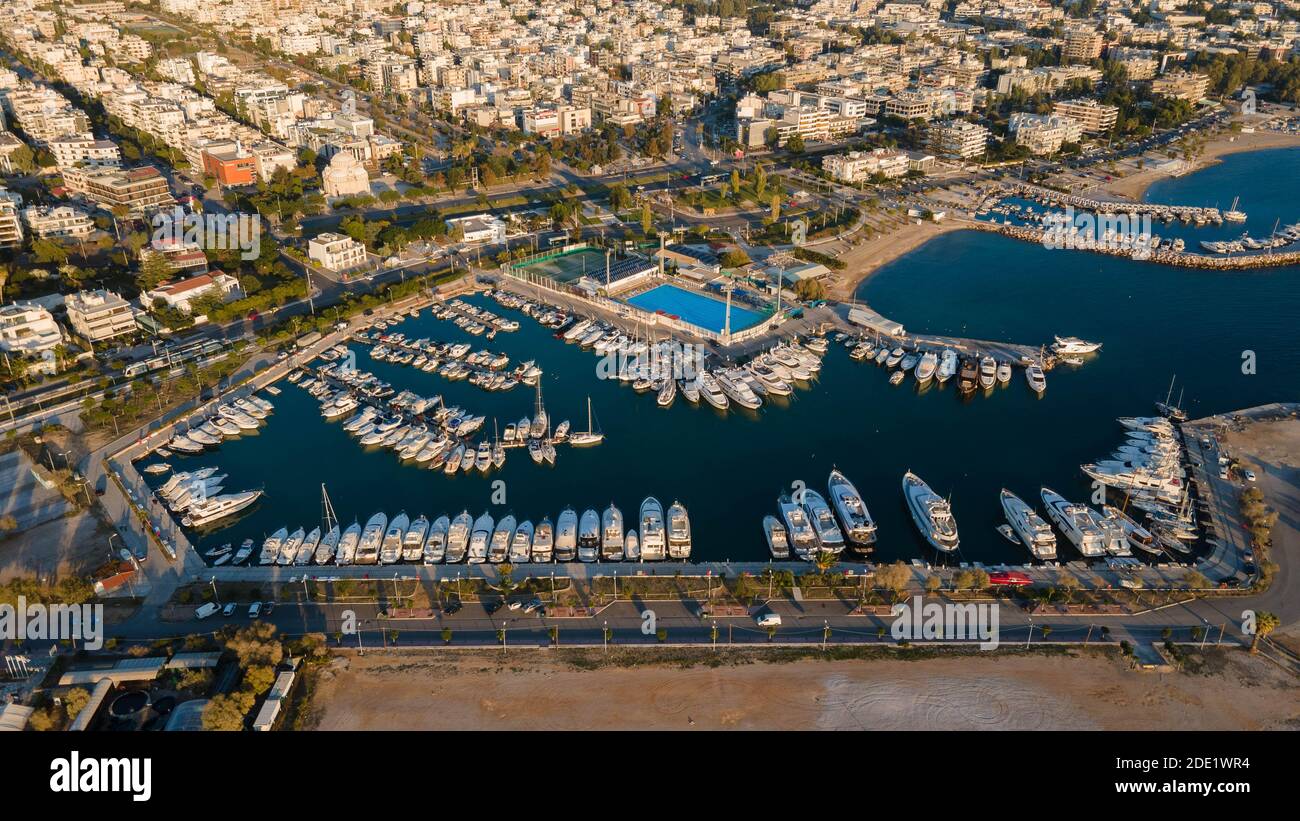 The second marina of Glyfada,at Athens,Greece Stock Photo - Alamy