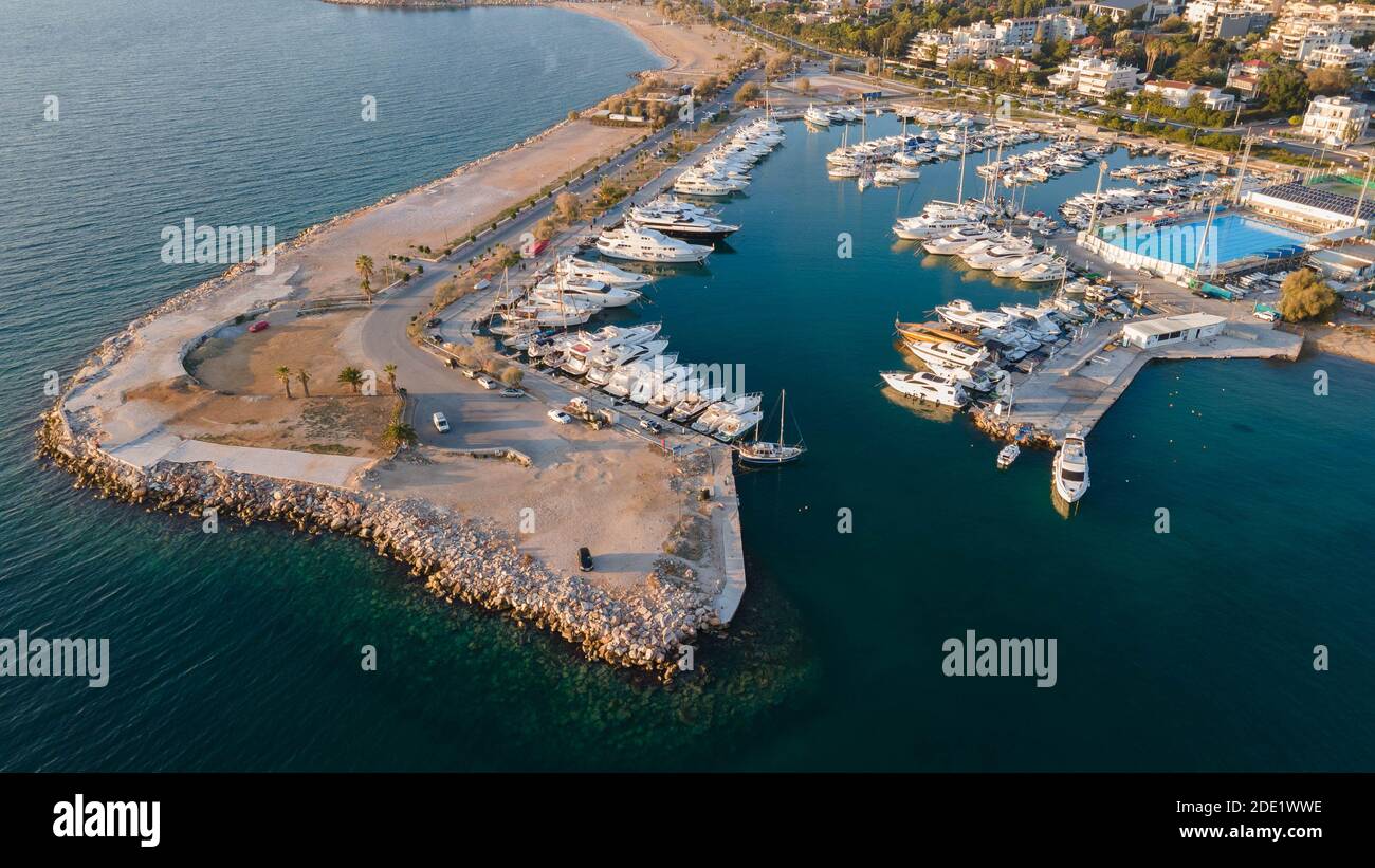 The second marina of Glyfada,at Athens,Greece Stock Photo - Alamy