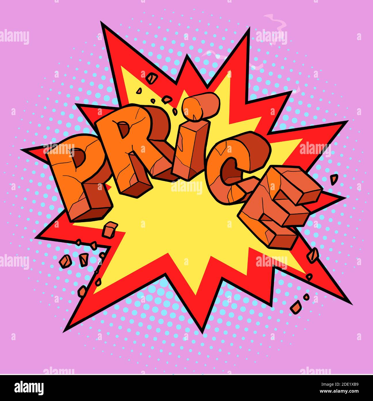 Cartoon price tag hi-res stock photography and images - Alamy