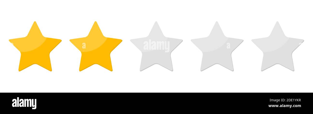 Two 2 Star rank background. Vector Illustration EPS10 Stock Vector ...