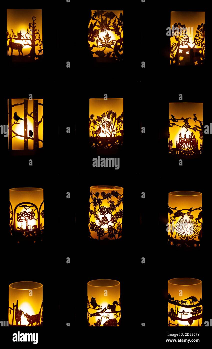 Candle stall traditional christmas market hi-res stock photography and ...