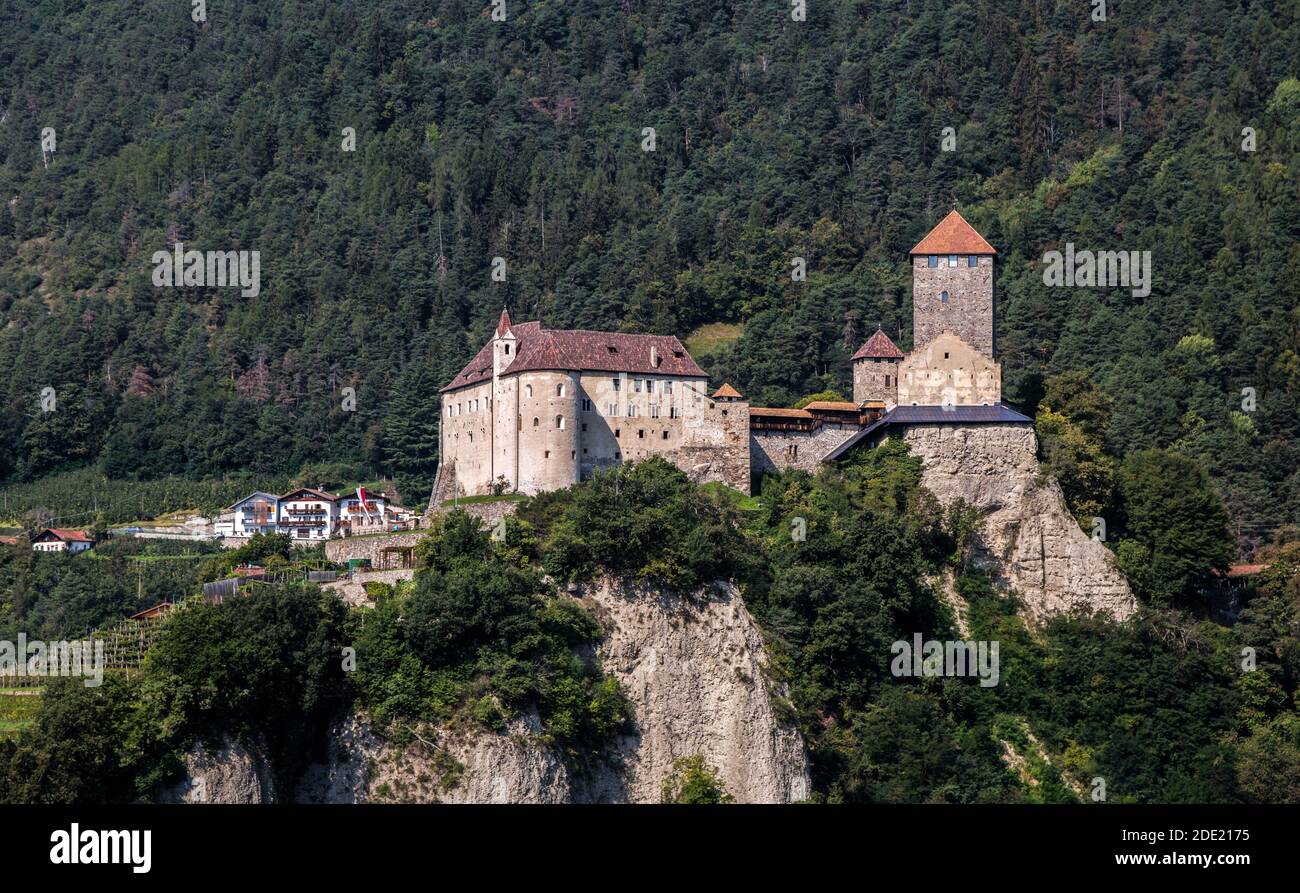 Tyrol Castle near Merano, South Tyrol, Italy Stock Photo - Alamy