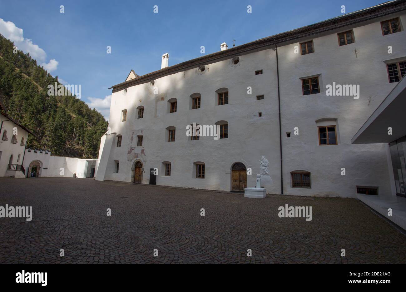 The Benedictine Abbey of Monte Maria (Abtei Marienberg), Burgusio ...