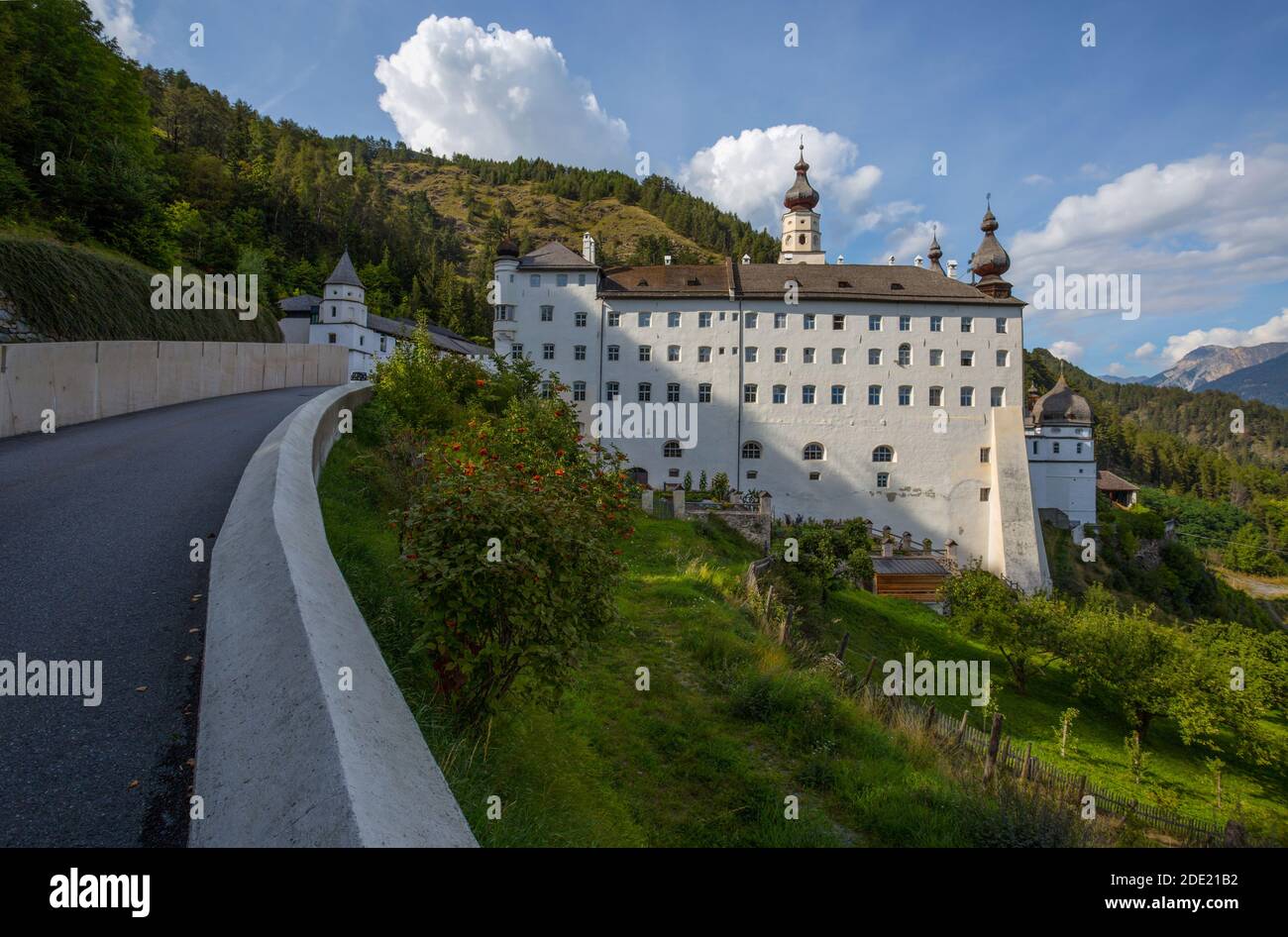 The Benedictine Abbey of Monte Maria (Abtei Marienberg), Burgusio ...