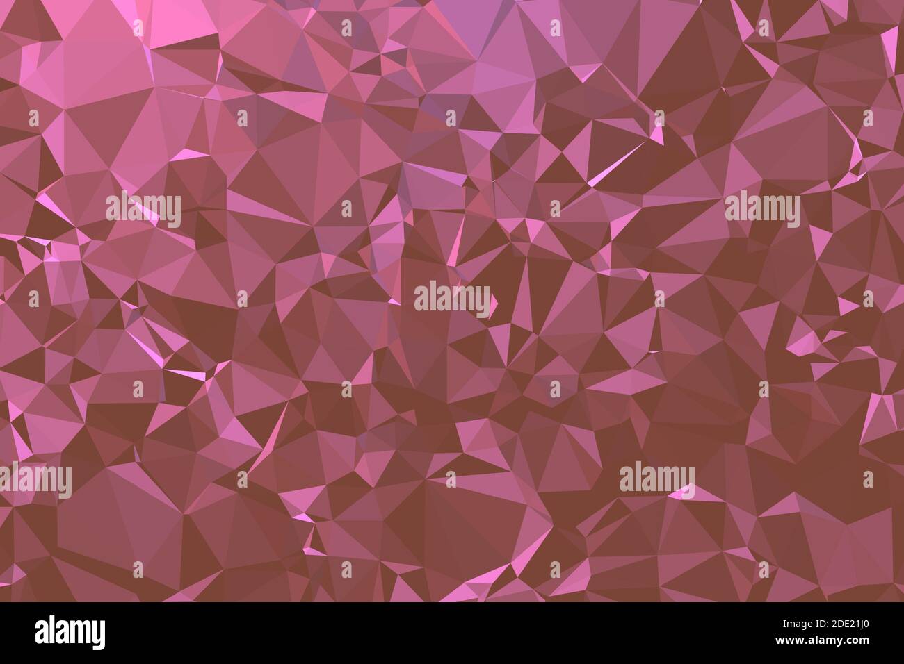 Creative abstract illustration with gradient. Triangular pattern for ...