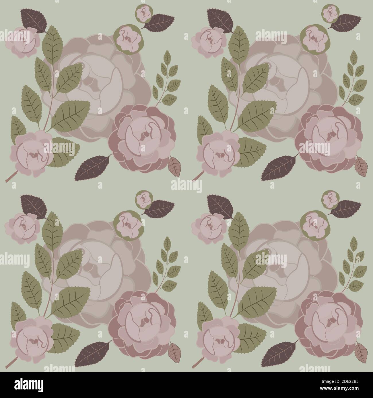 Vintage Roses Wallpaper High Resolution Stock Photography and Images ...