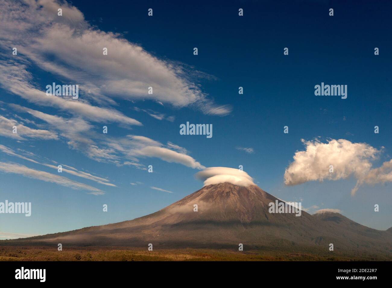 Semeru is the highest mountain on the island of Java, 3676 meters above ...