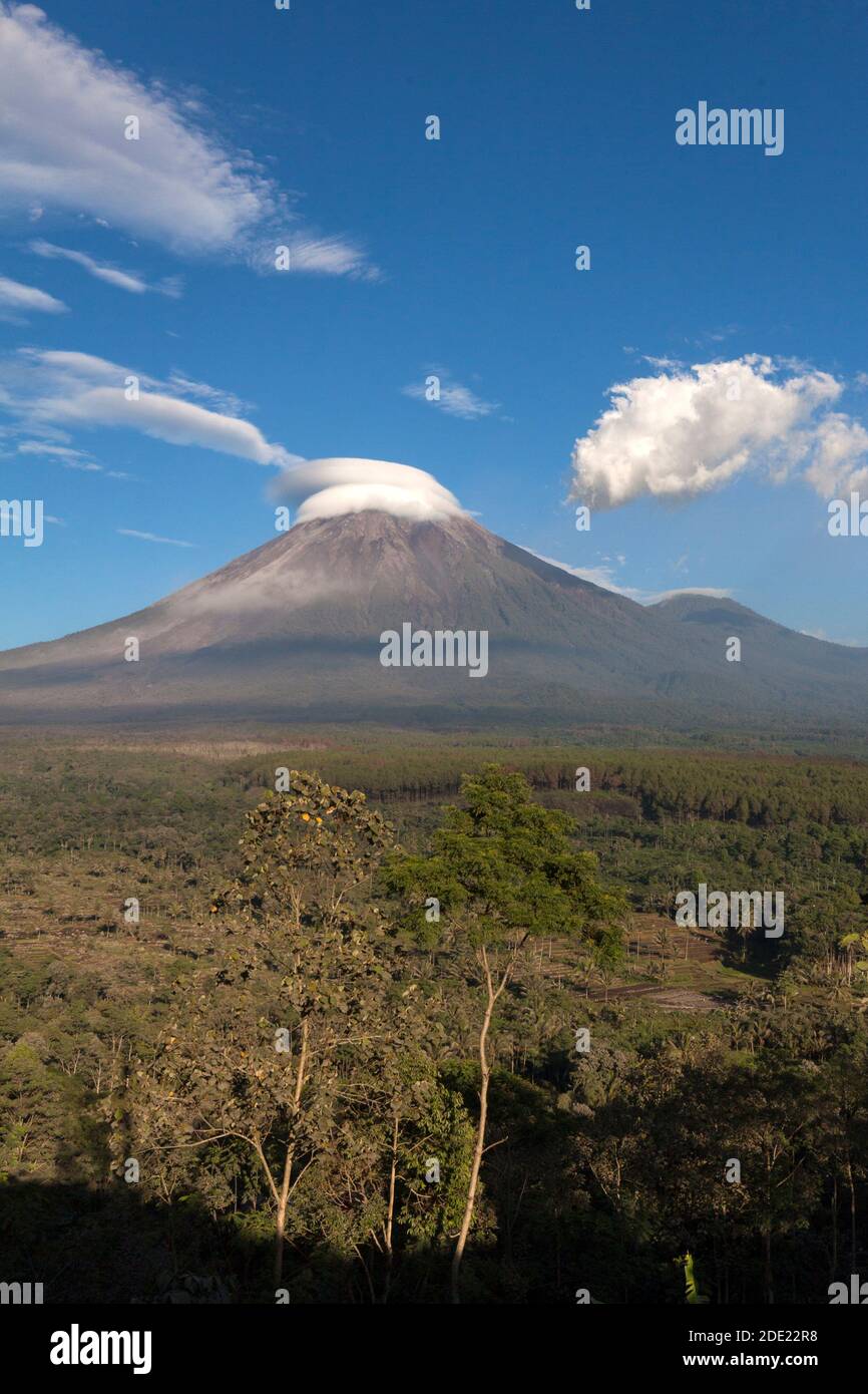 Semeru is the highest mountain on the island of Java, 3676 meters above ...