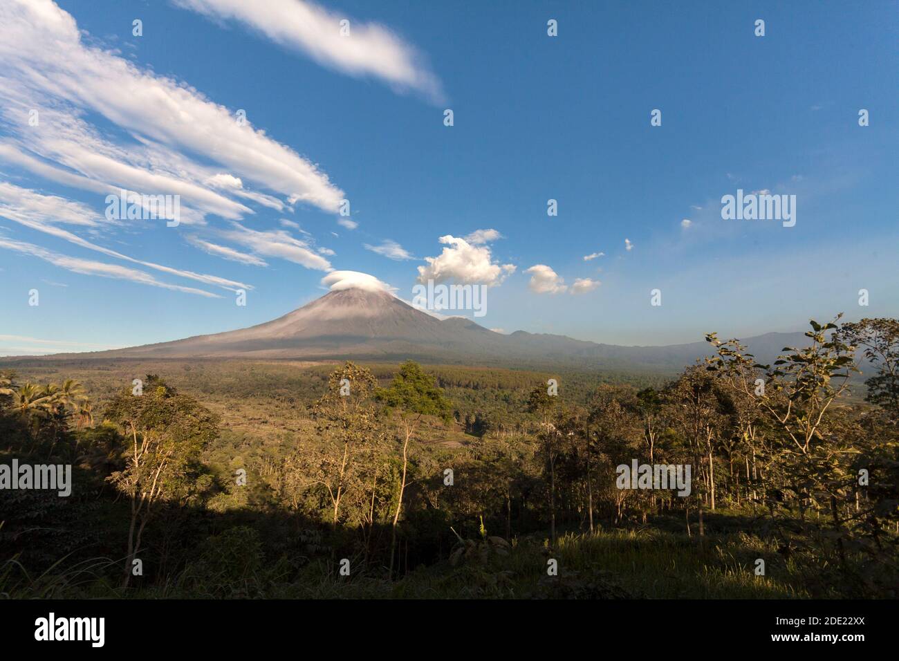 Semeru is the highest mountain on the island of Java, 3676 meters above ...