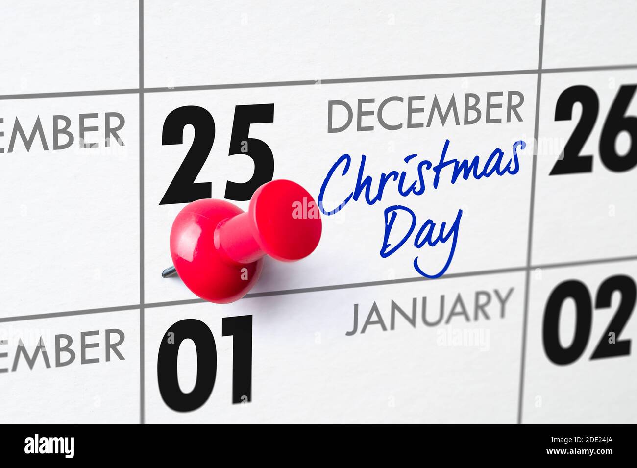 December 25 date calendar change hi-res stock photography and images ...