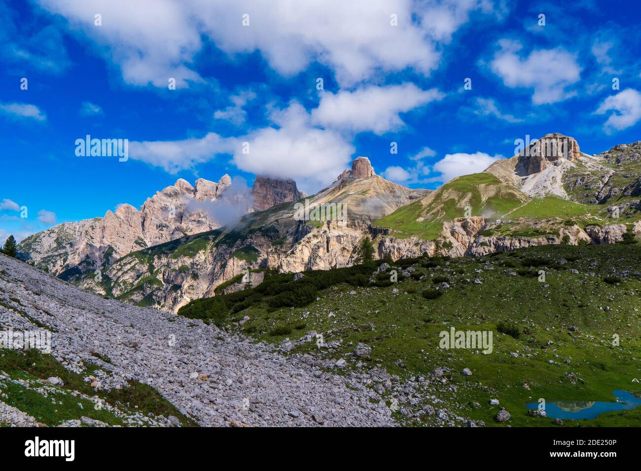 Spring air on the dolomites Stock Photo - Alamy