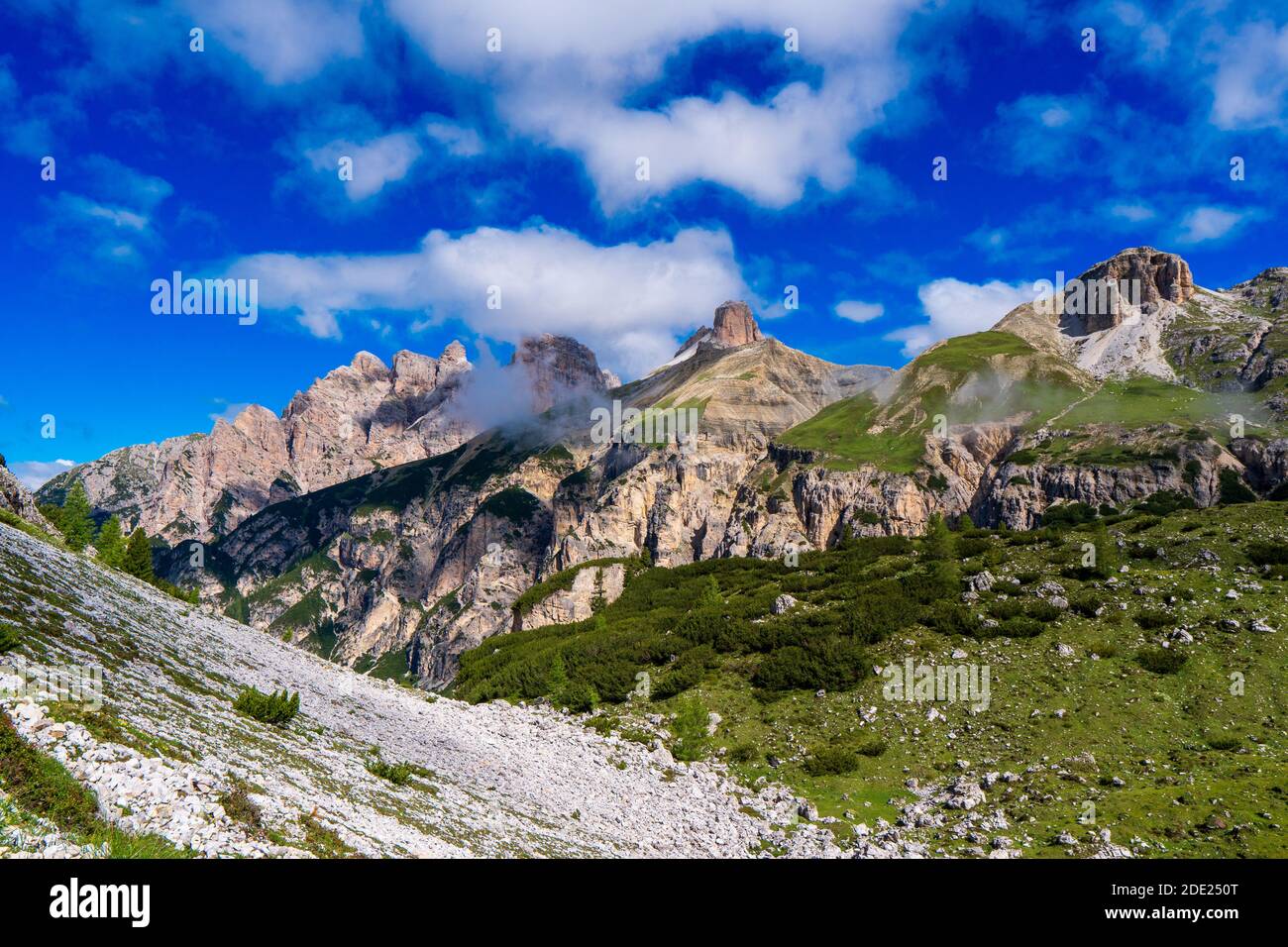 Spring air on the dolomites Stock Photo - Alamy
