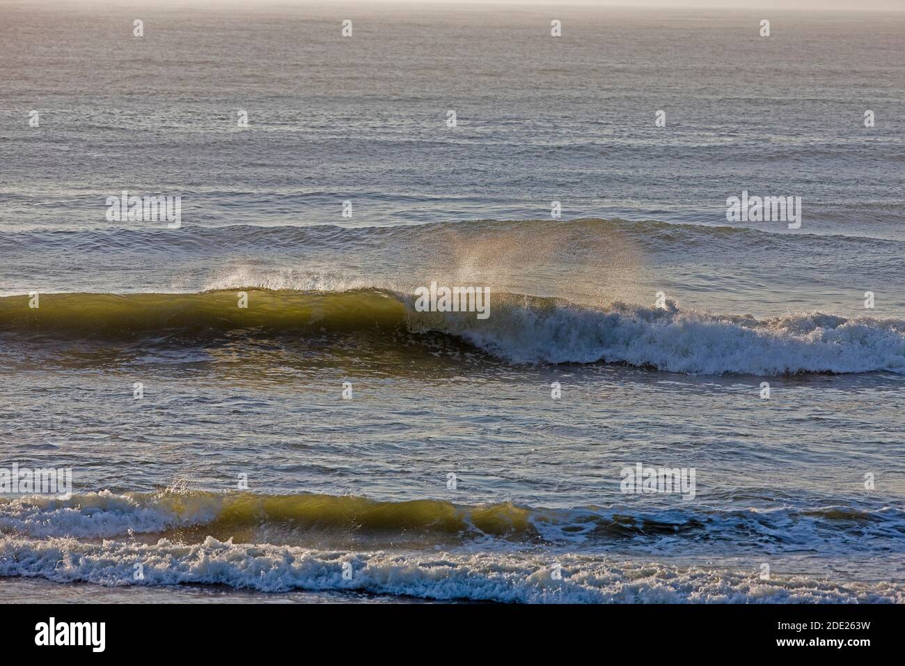 Waves in Atlantic Ocean, Cape Cross in Namibia Stock Photo - Alamy